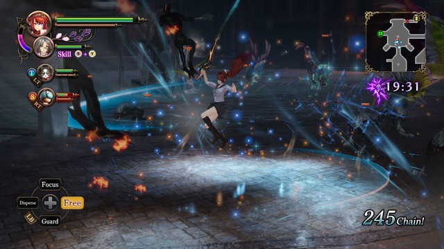 Nights of Azure 2: Bonus Costume, Blue High School Uniform_角色扮演steam平台 ...