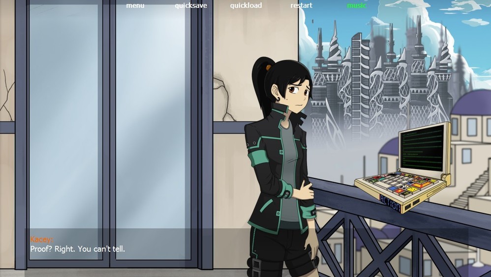 Invisible Apartment Zero_冒险|二维|日本动画|女主人翁|视觉小说|赛博朋克|黑客steam平台游戏-ZOL游戏库